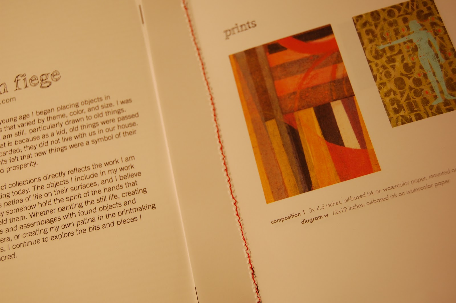 right side of fifty: handmade brochures