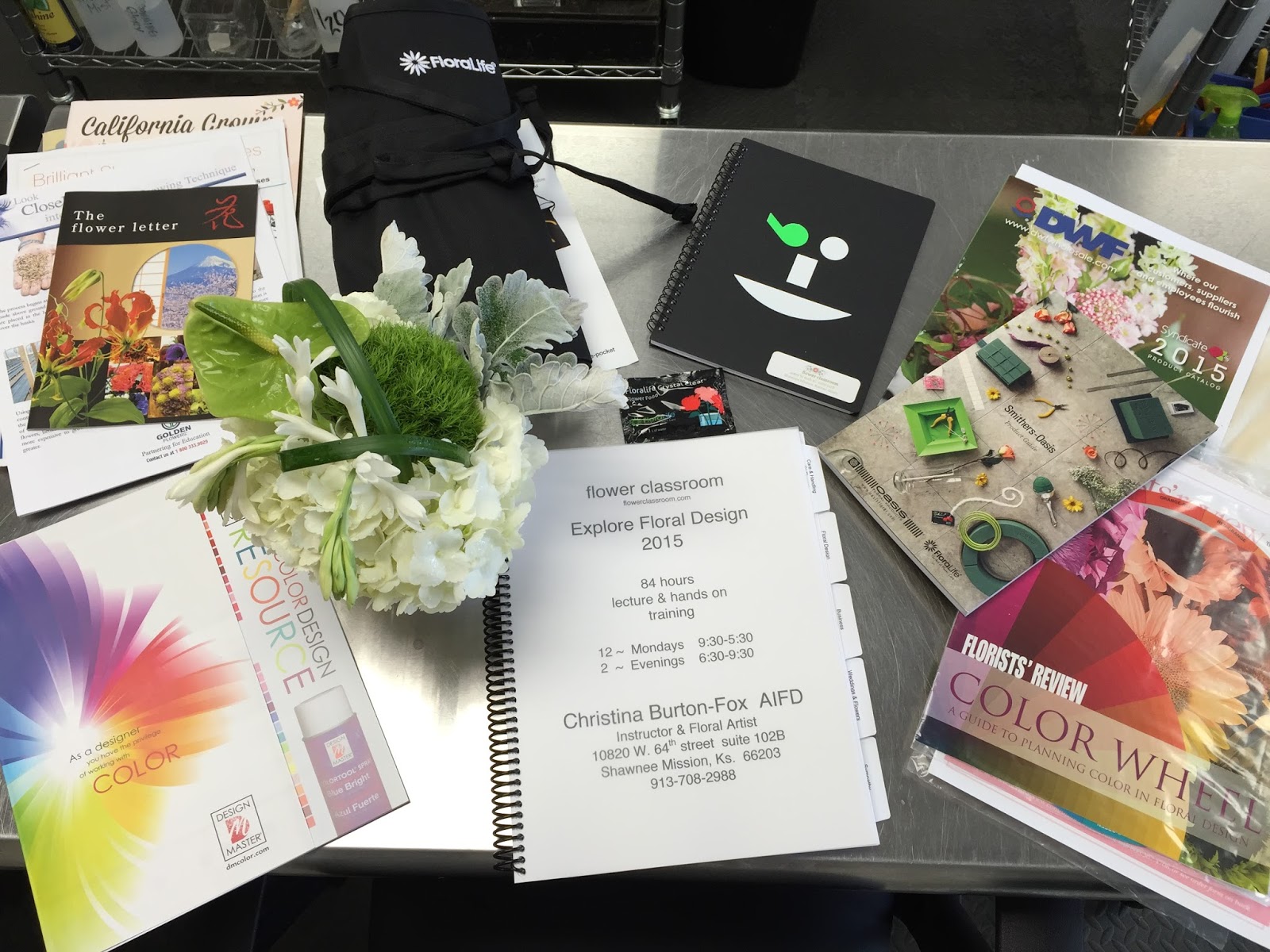 flower classroom: Explore Floral Design Fall 2016