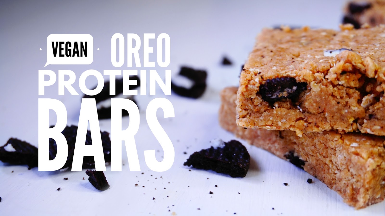 NO BAKE VEGAN OREO PROTEIN BARS | Pure Power Panda