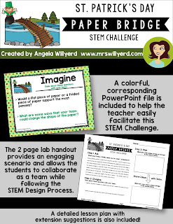 Mrs. Willyerd's Virtual Classroom: St. Patrick's Day STEM Challenge ...