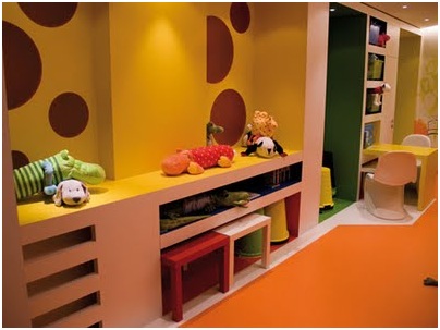 COLORFUL DESK FOR CHILDREN | DESK AND OFFICE DECORATION