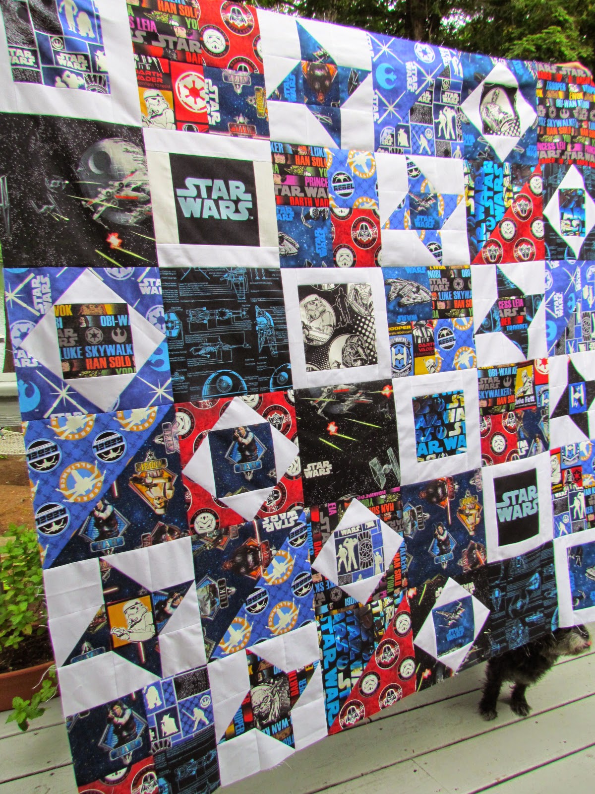 KayakQuilting: Another (and The Last) Star Wars Quilt
