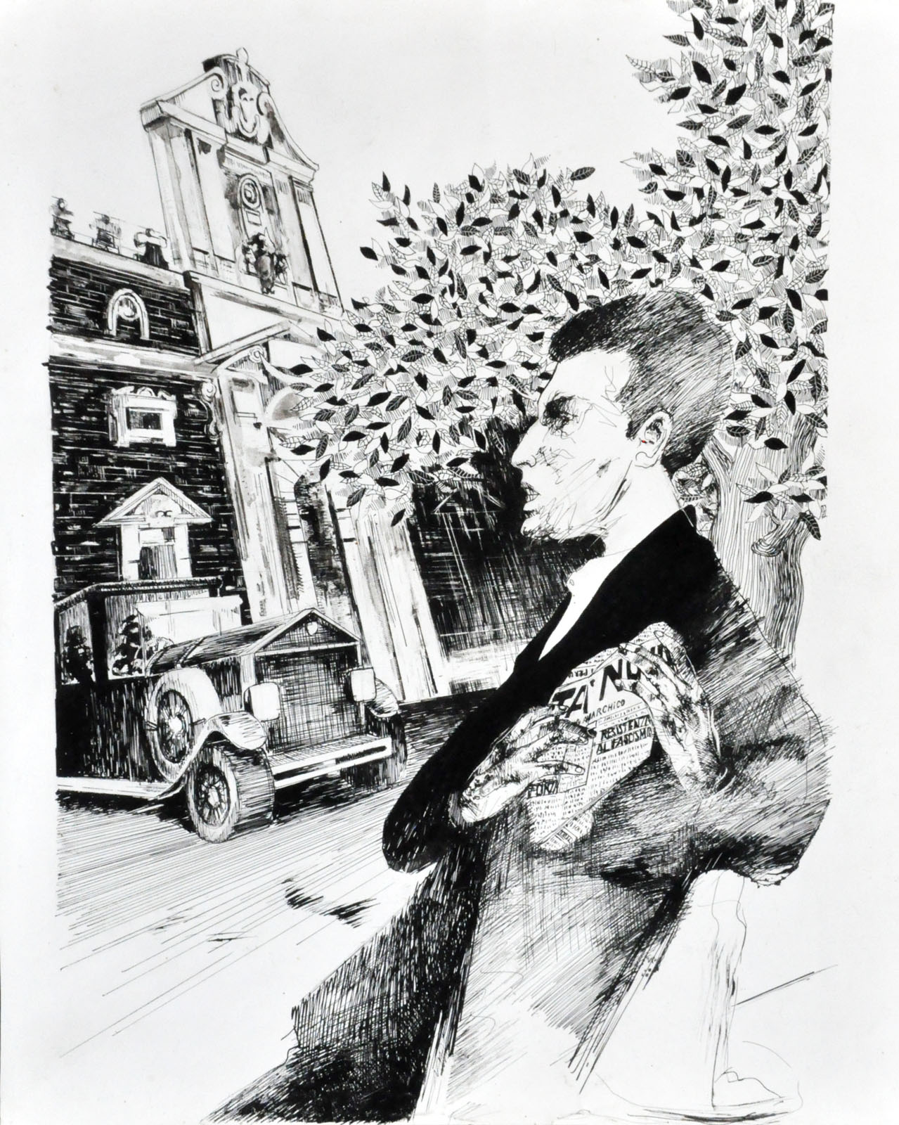 Ilustración/ Narración/ Dibujos/ Palabras: Gino Lucetti. Porta Pía, 1926.