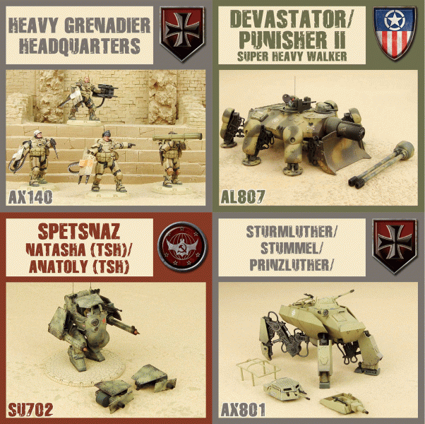 Tabletop Fix: Dust Models - New Releases