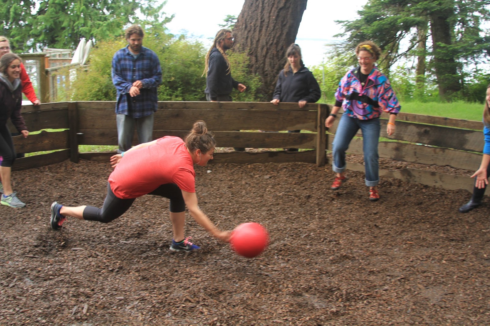 YMCA Camp Orkila: The Blog: Gaga Ball Practice