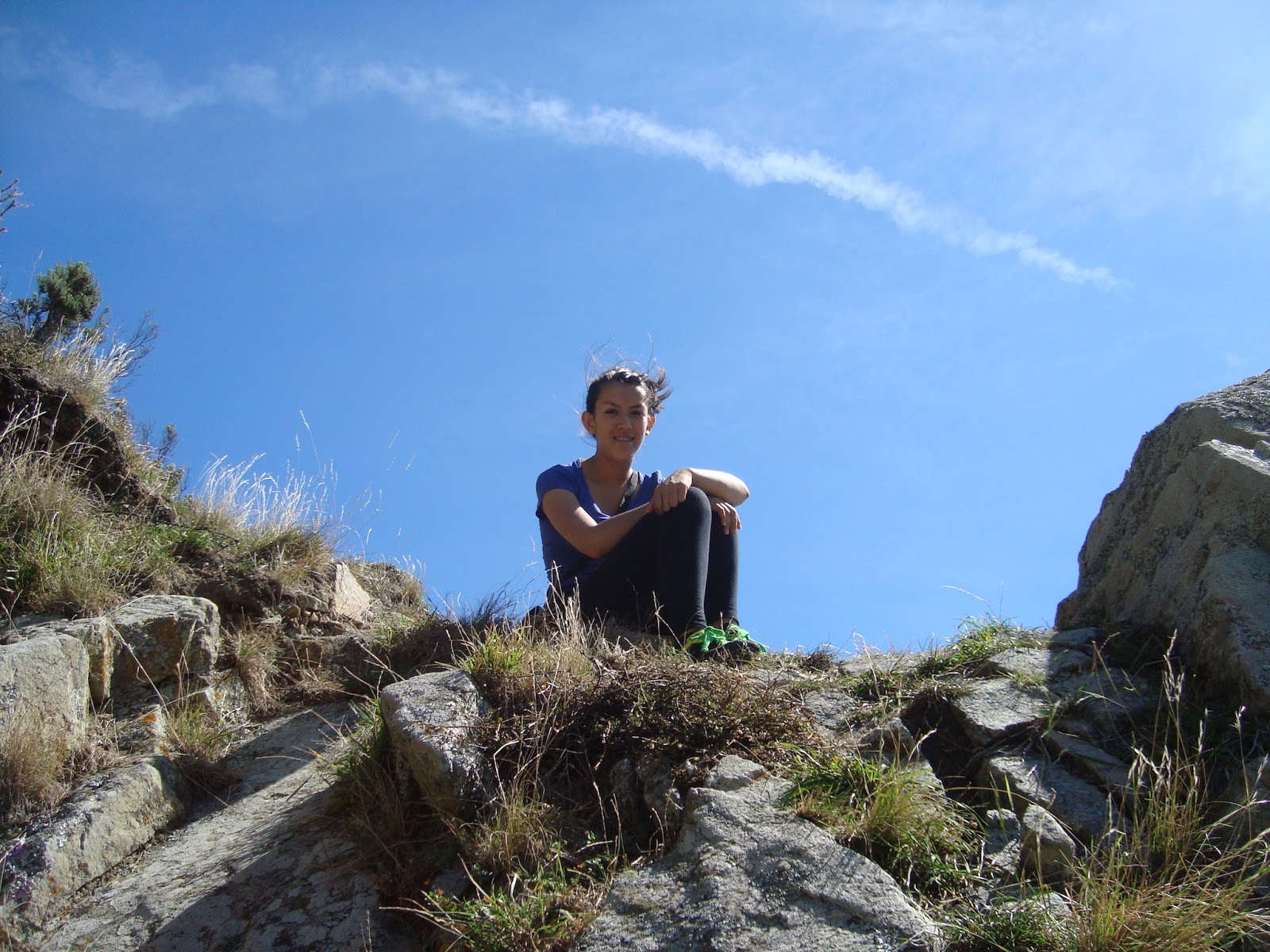 Tramping: Cable Bay Slab Rock Climbing