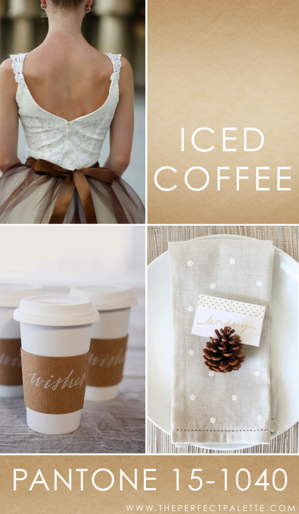 Pantone - Iced Coffee 15-1040 | The Perfect Palette