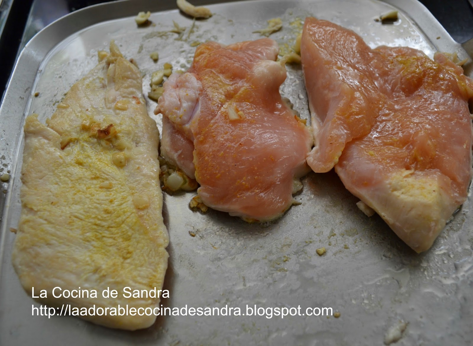 La Cocina de Sandra: FILETES DE PECHUGA DE POLLO A LA PLANCHA