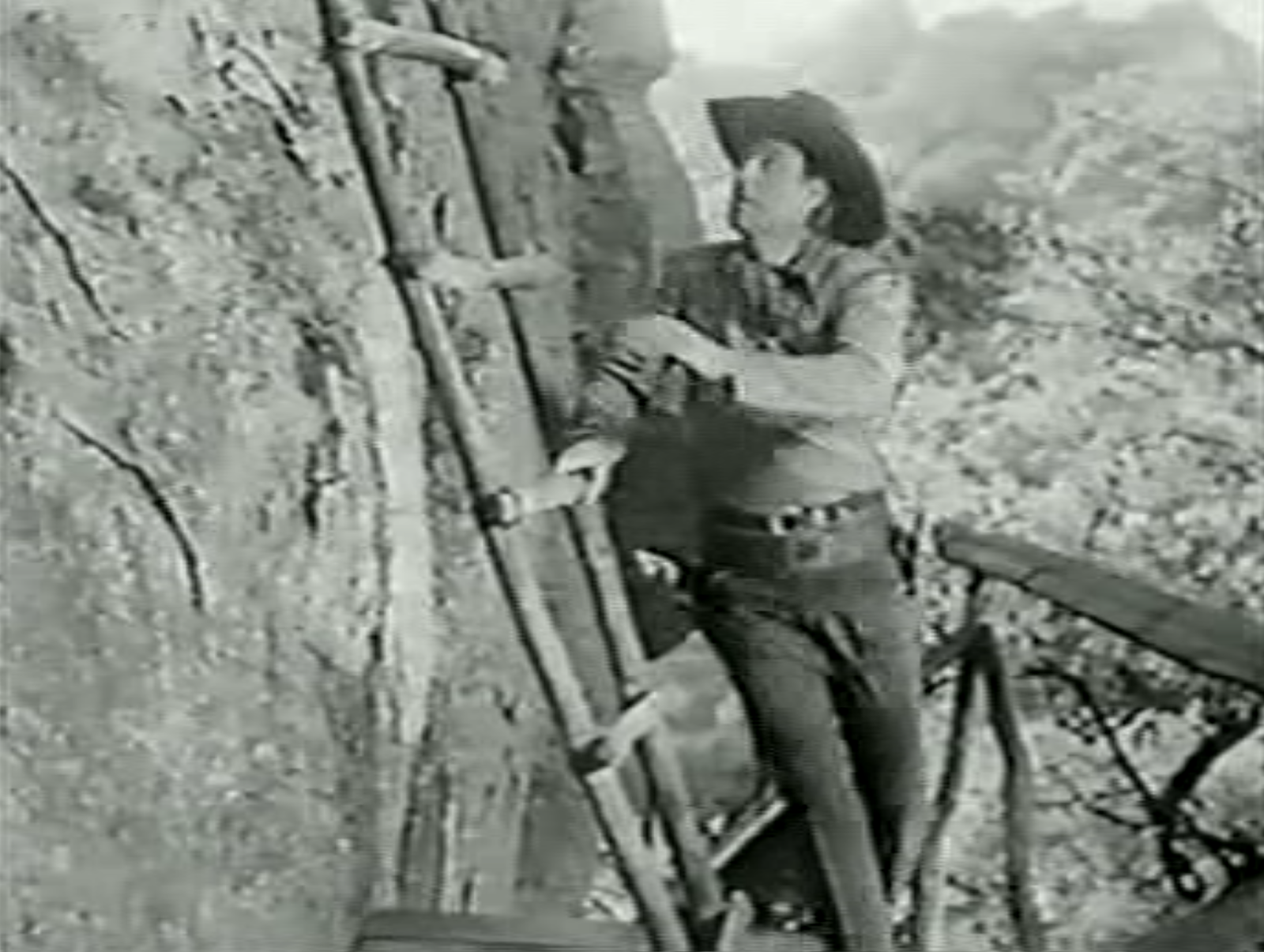 Iverson Movie Ranch: "The Valley of Vanishing Men": Blinkers, ladders ...