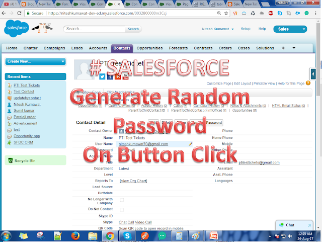 Generate Random Password on Button Click in Salesforce ~ Salesforce ...