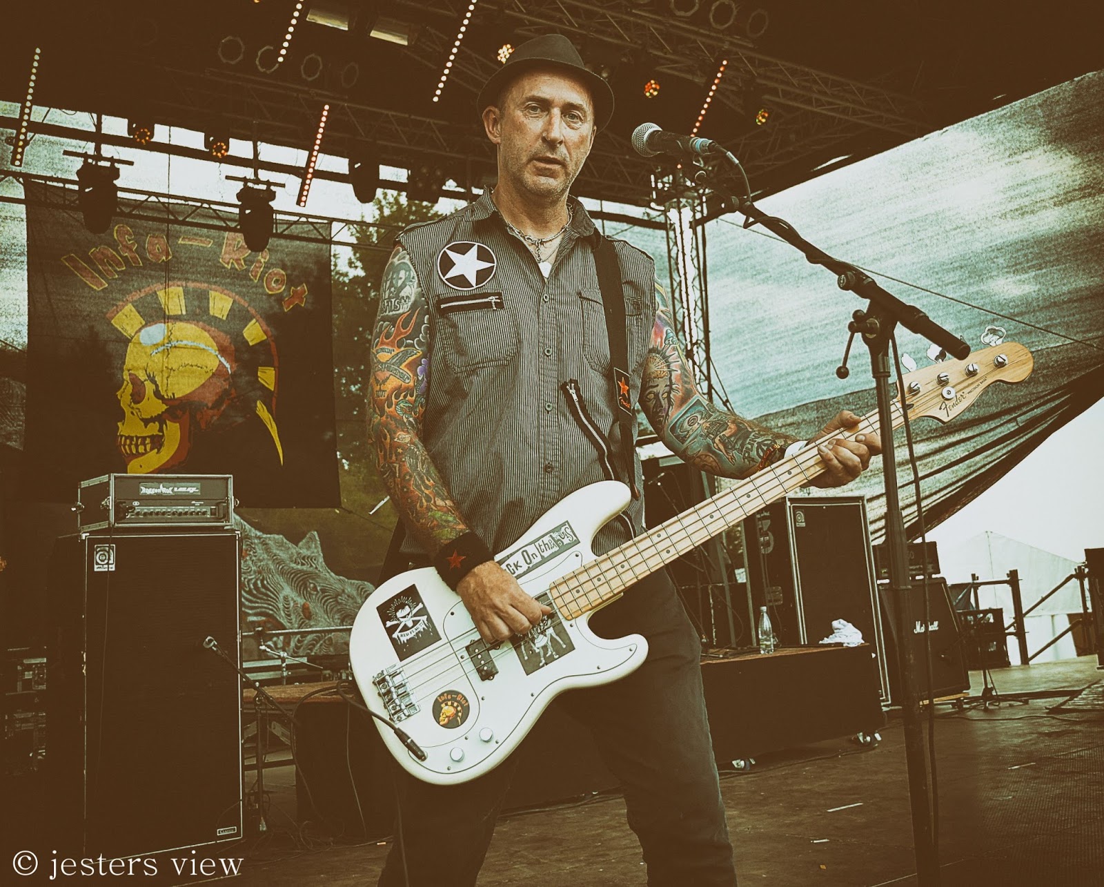 Spirit Festival Niedergörsdorf: INFA RIOT Punk/Oi Band from London