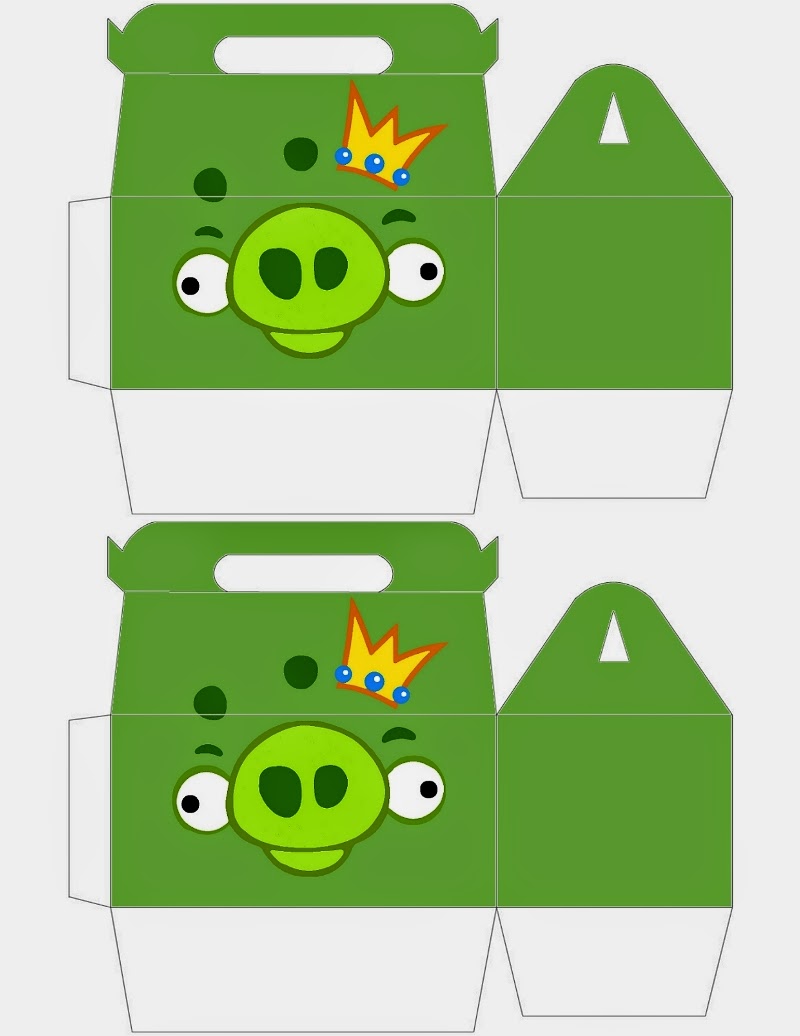 Angry birds: Free Printable Boxes. - Oh My Fiesta! for Geeks