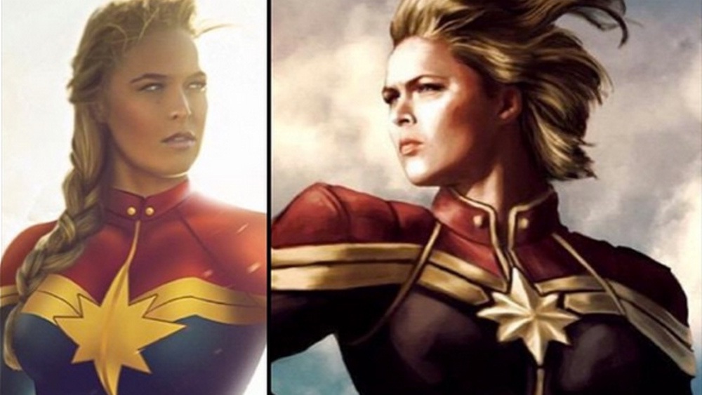 Últimas Tendencias: Fan art: Ronda Rousey como Ms. Marvel