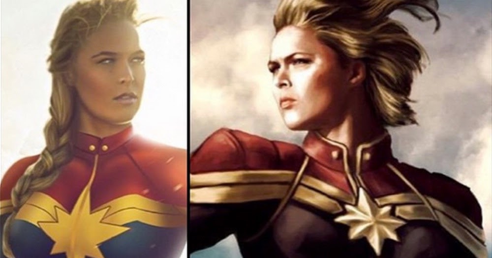 Últimas Tendencias: Fan art: Ronda Rousey como Ms. Marvel