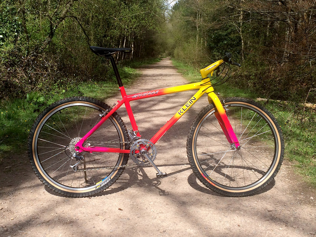 Dan's bike stuff: My bikes: 1992 Klein Attitude backfire