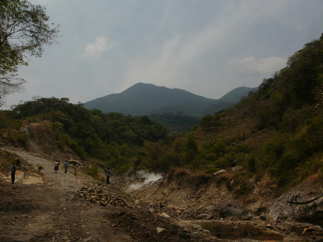 "Los infiernillos", Volcán Chinchontepec, San Vicente, El Salvador