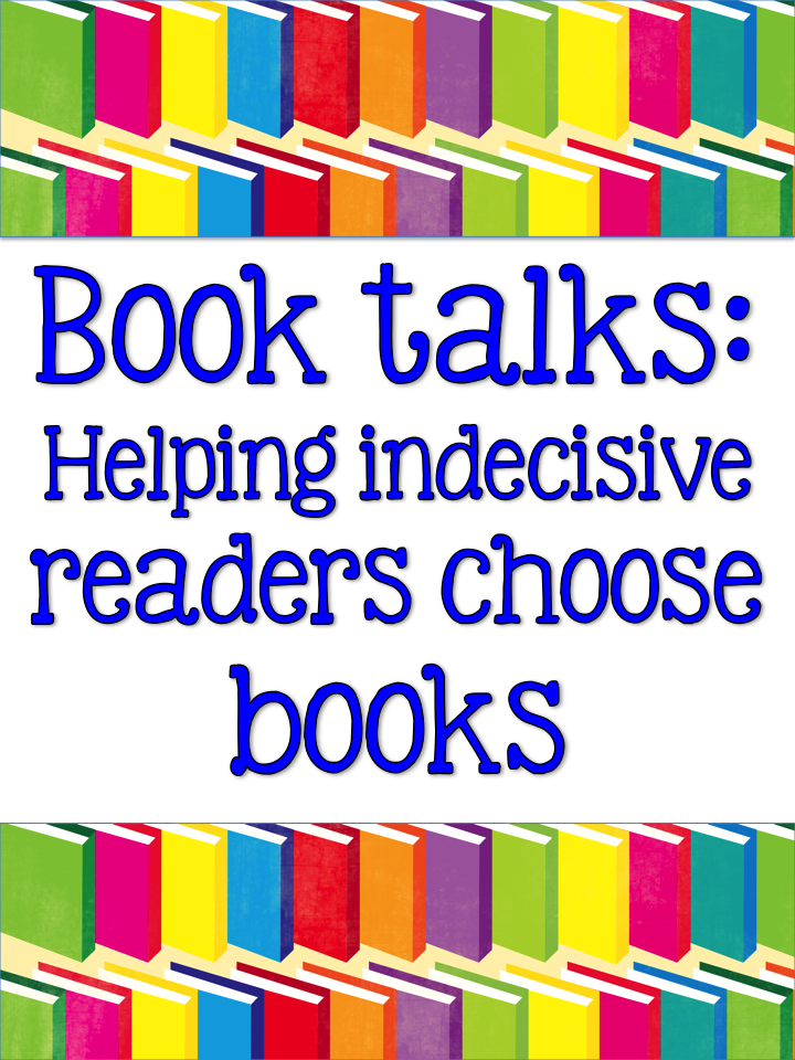Caffeine and Lesson Plans: Books Talks