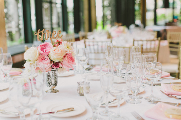beyond the aisle: wedding wednesday: spring table number ideas.