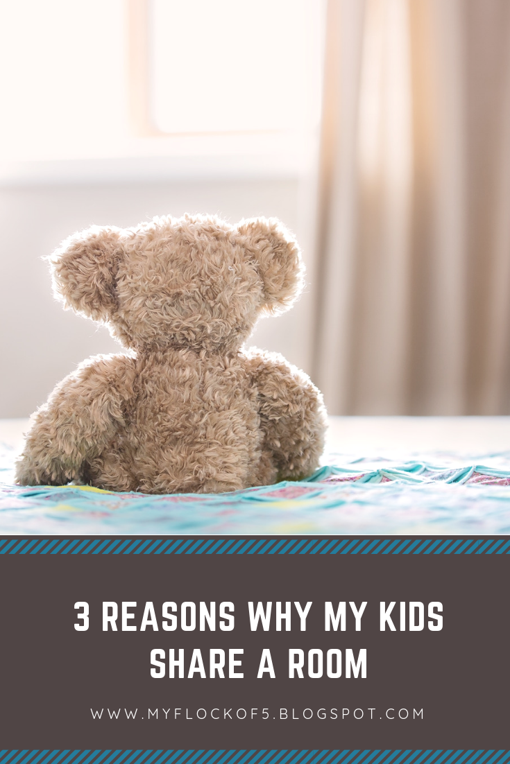 3 Reasons Why My Kids Share a Room - My Flock of Five