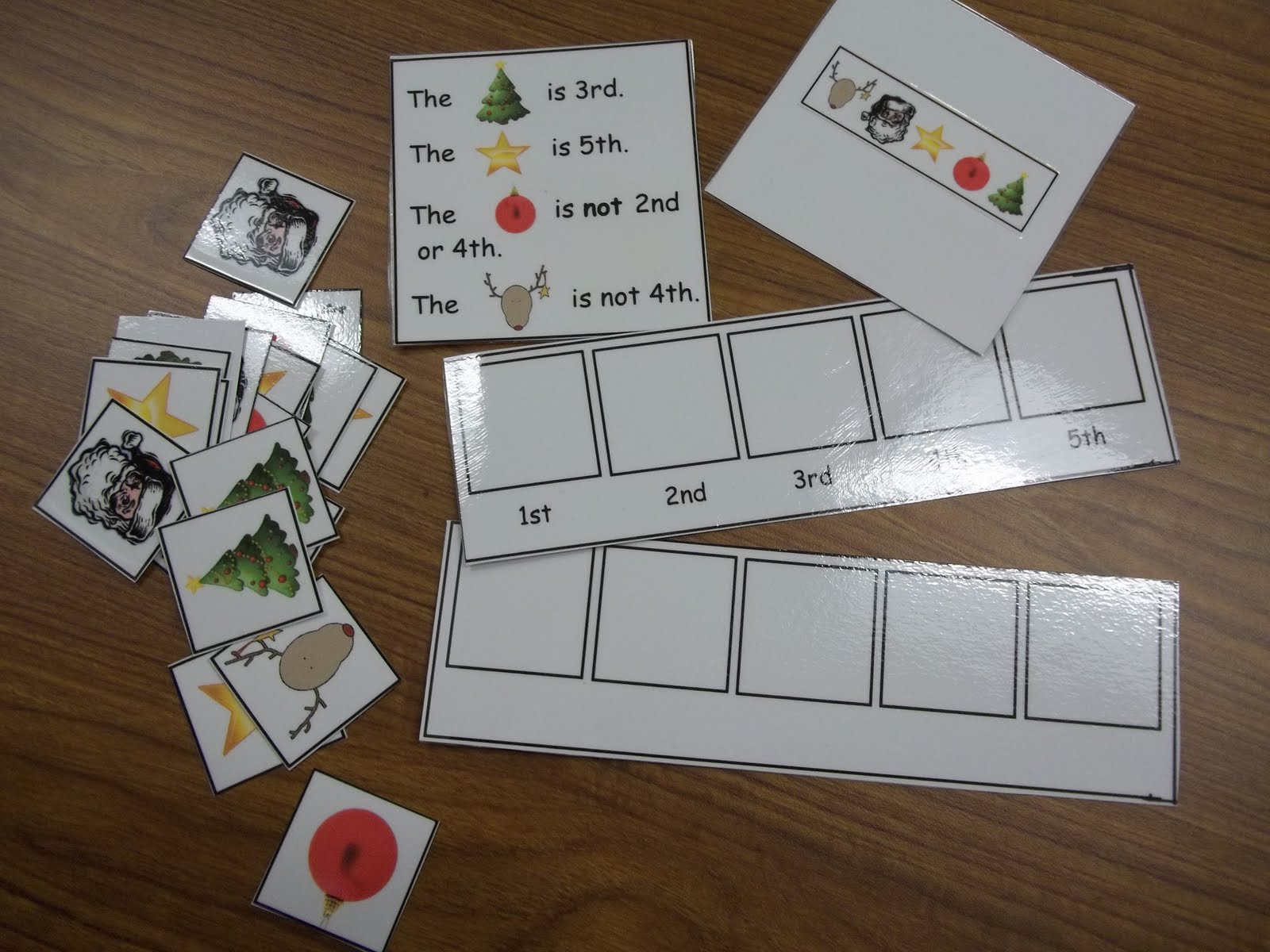 Math Tubs in Kindergarten: December Math tubs