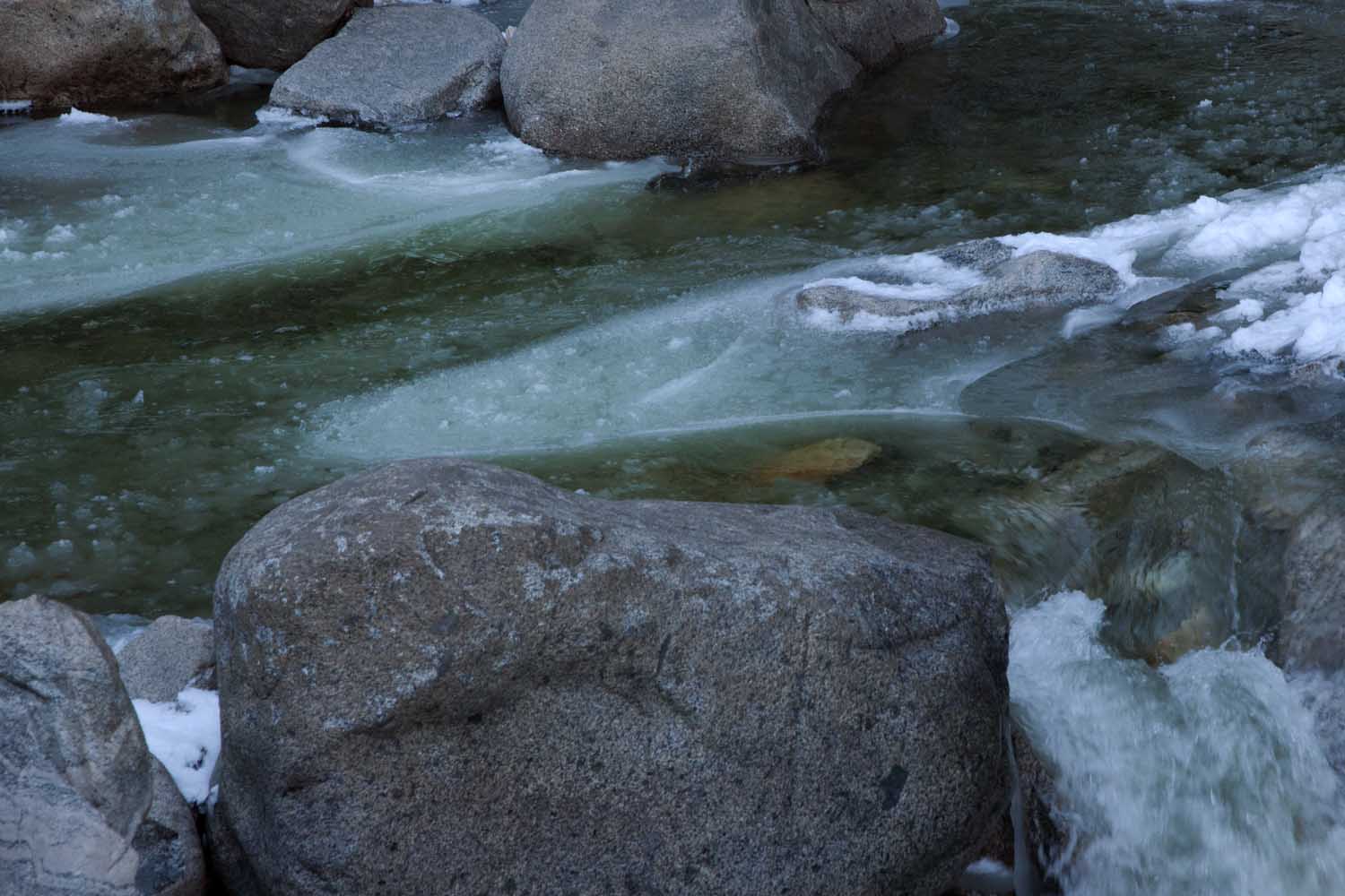 Martha's Musings: Yosemite's Frazil Ice