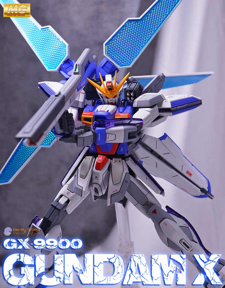 GUNDAM GUY: MG 1/100 Gundam X - Painted Build