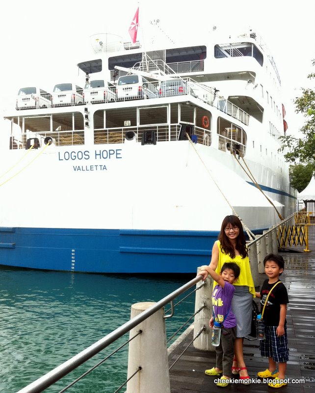 Cheekiemonkies: Singapore Parenting & Lifestyle Blog: Logos Hope ...