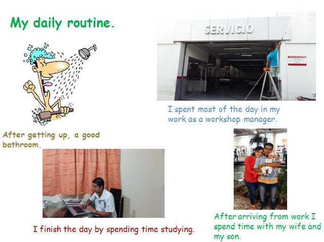 TECHNOLOGY INTEGRATION ASSIGNMENT: My daily routine.