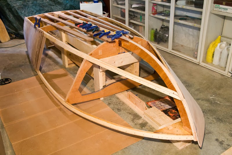 Michael's Boatbuilding Blog: The Utility: attaching the last of the ...