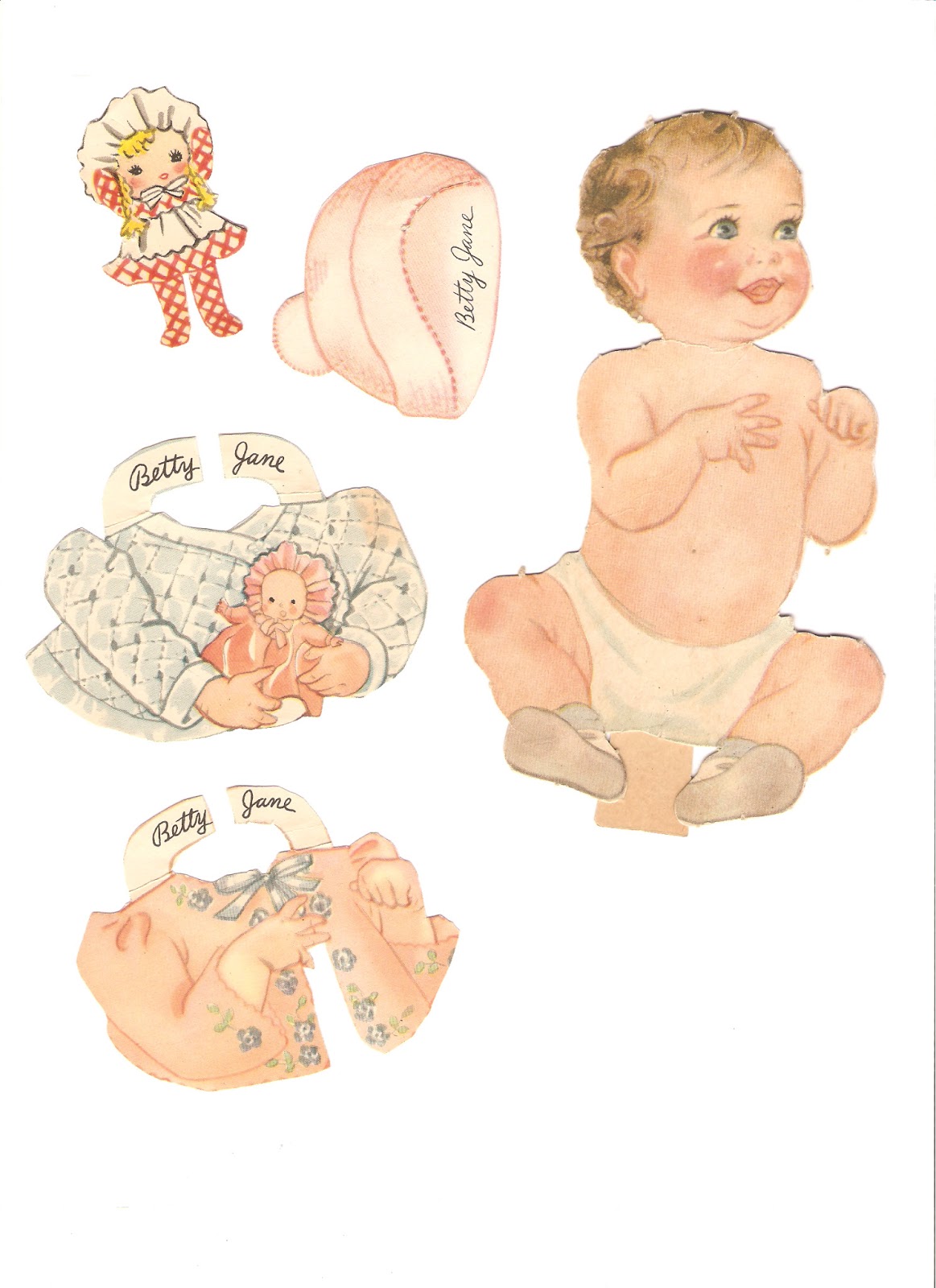 Miss Missy Paper Dolls: Our New Baby