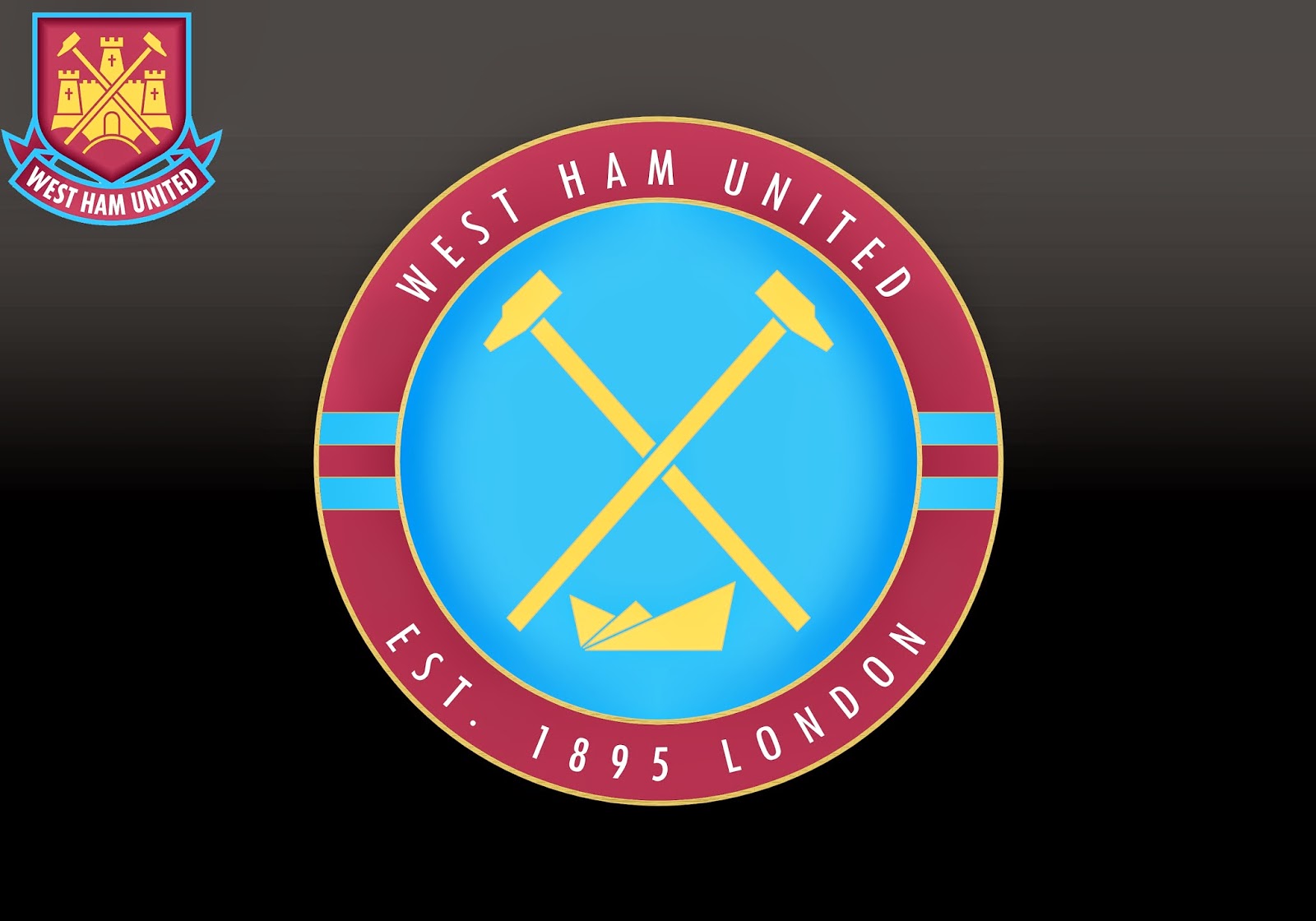 West Ham Badges: West Ham United 2016/17 badges