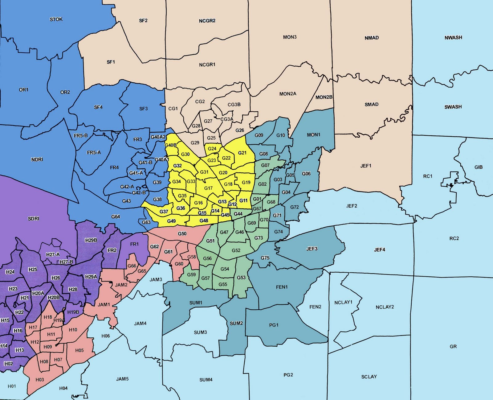 The YES! Weekly Blog: Guilford County redistricting: Democratic gerrymander