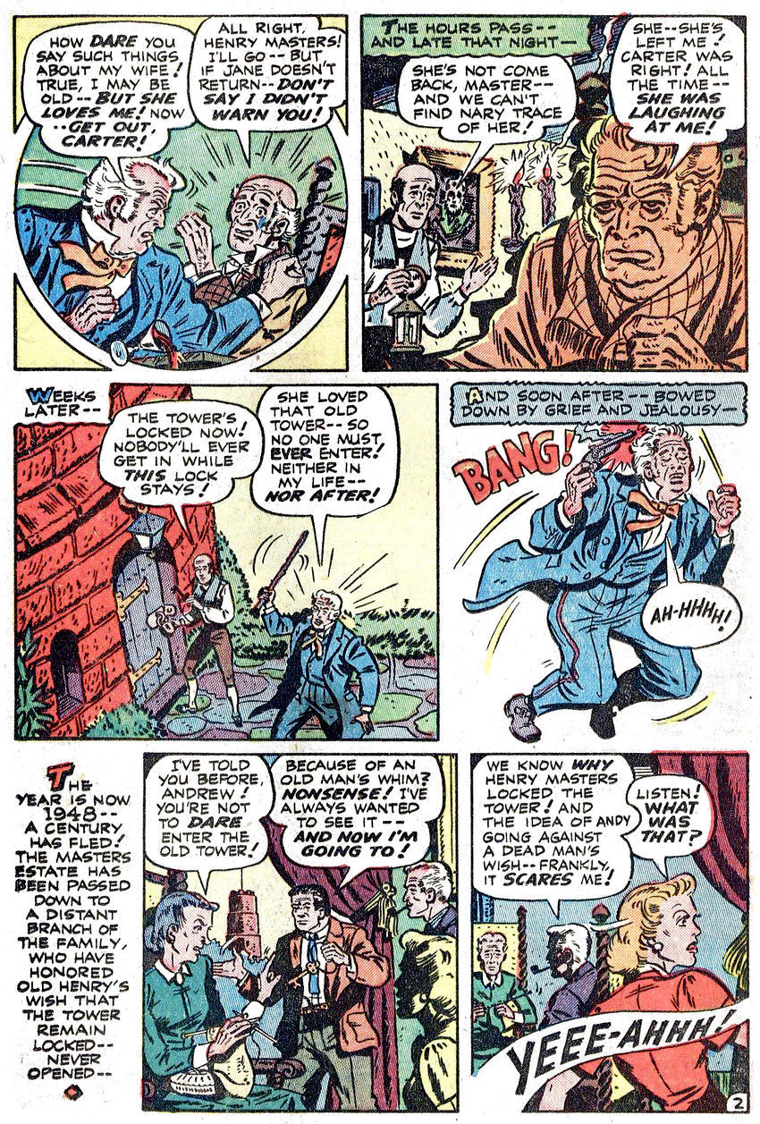 Pappy's Golden Age Comics Blogzine: Number 1880: The secret of the old ...
