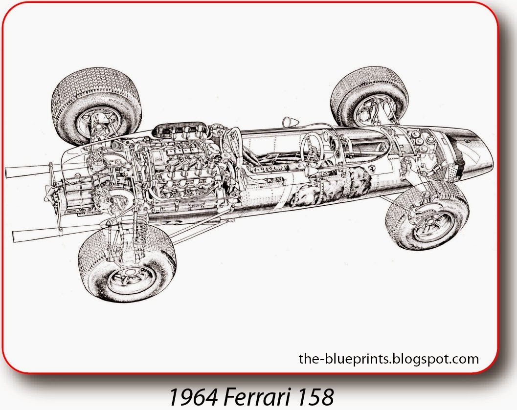 Vector Blueprints - Cars, Trucks, Busses and others: Ferrari ...