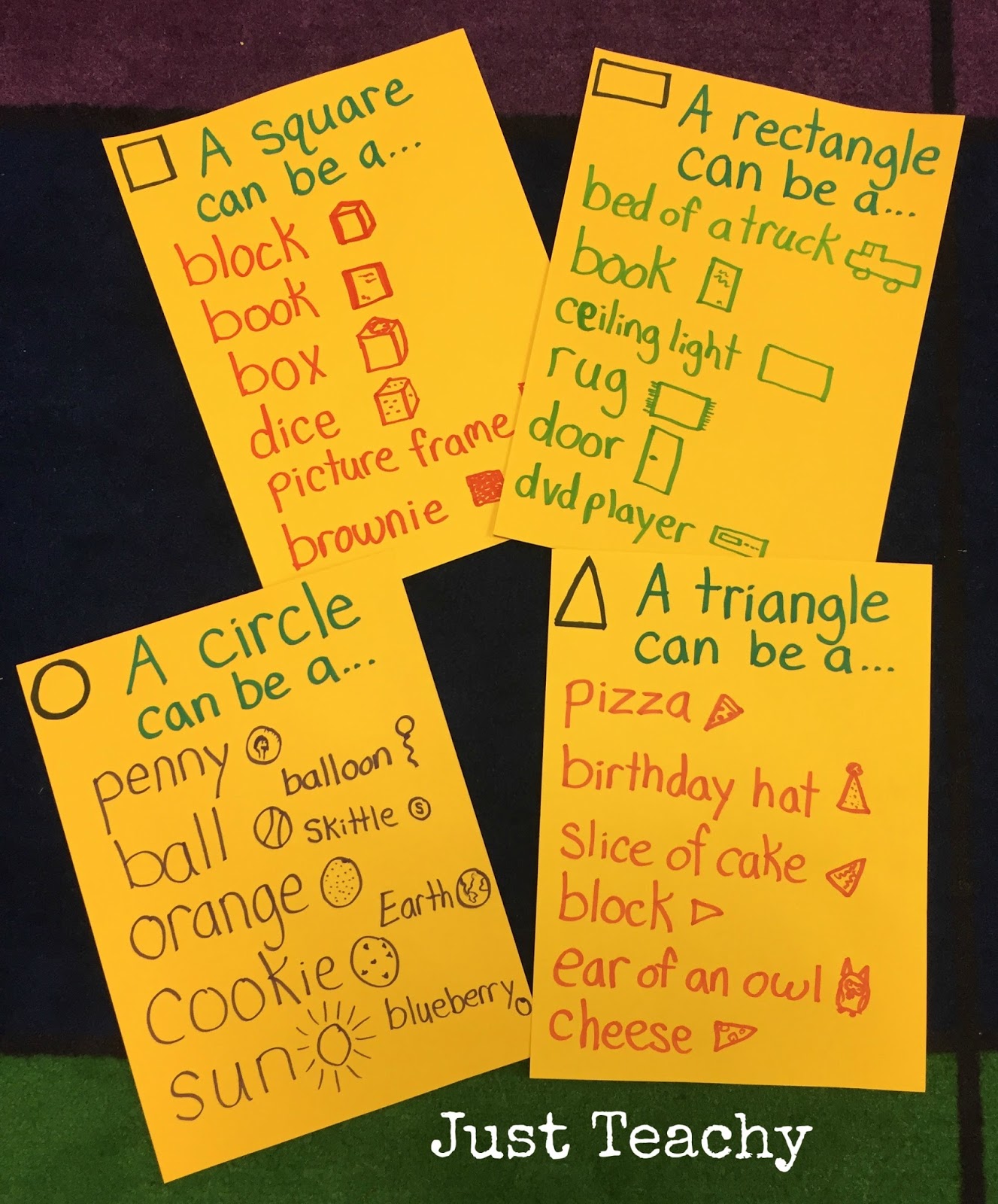 Learning Our Shapes | Just Teachy