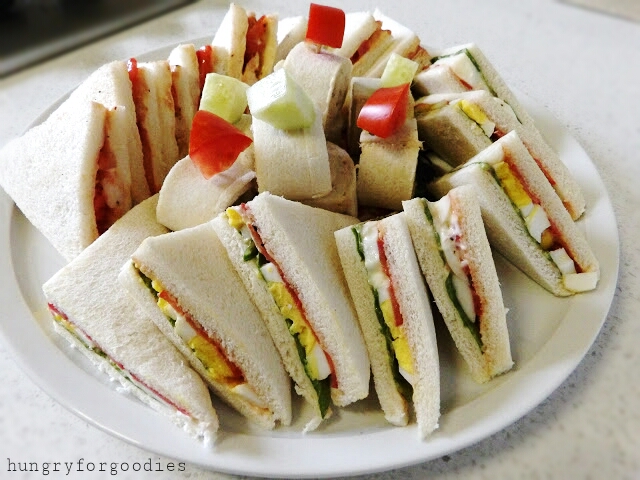 4 Tramezzini Filling Recipe | STEP BY STEP | Hungry for Goodies