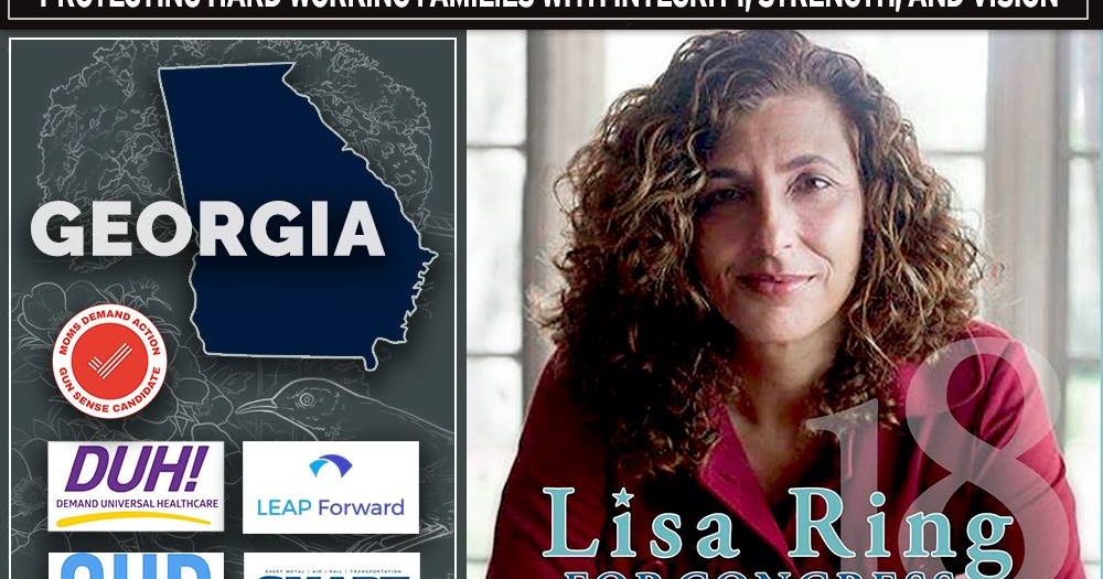 ANNOUNCEMENT: Justice Democrats Endorses Lisa Ring for Georgia's CD01