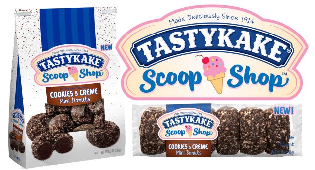 Tastykake Debuts New Cookies and Creme Mini Donuts