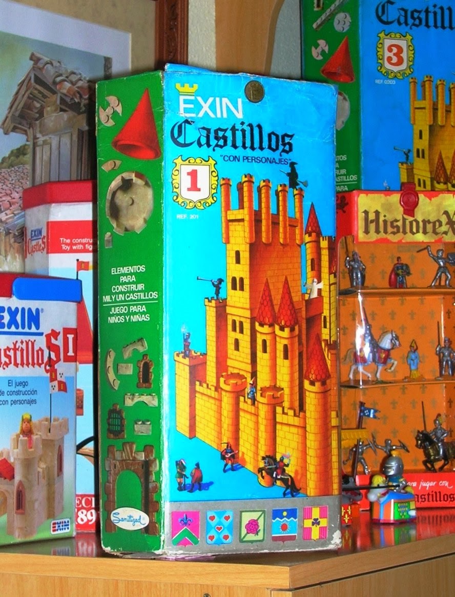 EXIN CASTILLOS ¡ EL JUGUETE QUE HACE HISTORIA ! ... para construir mil ...