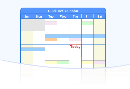 Free Online Today Is Calendar Template