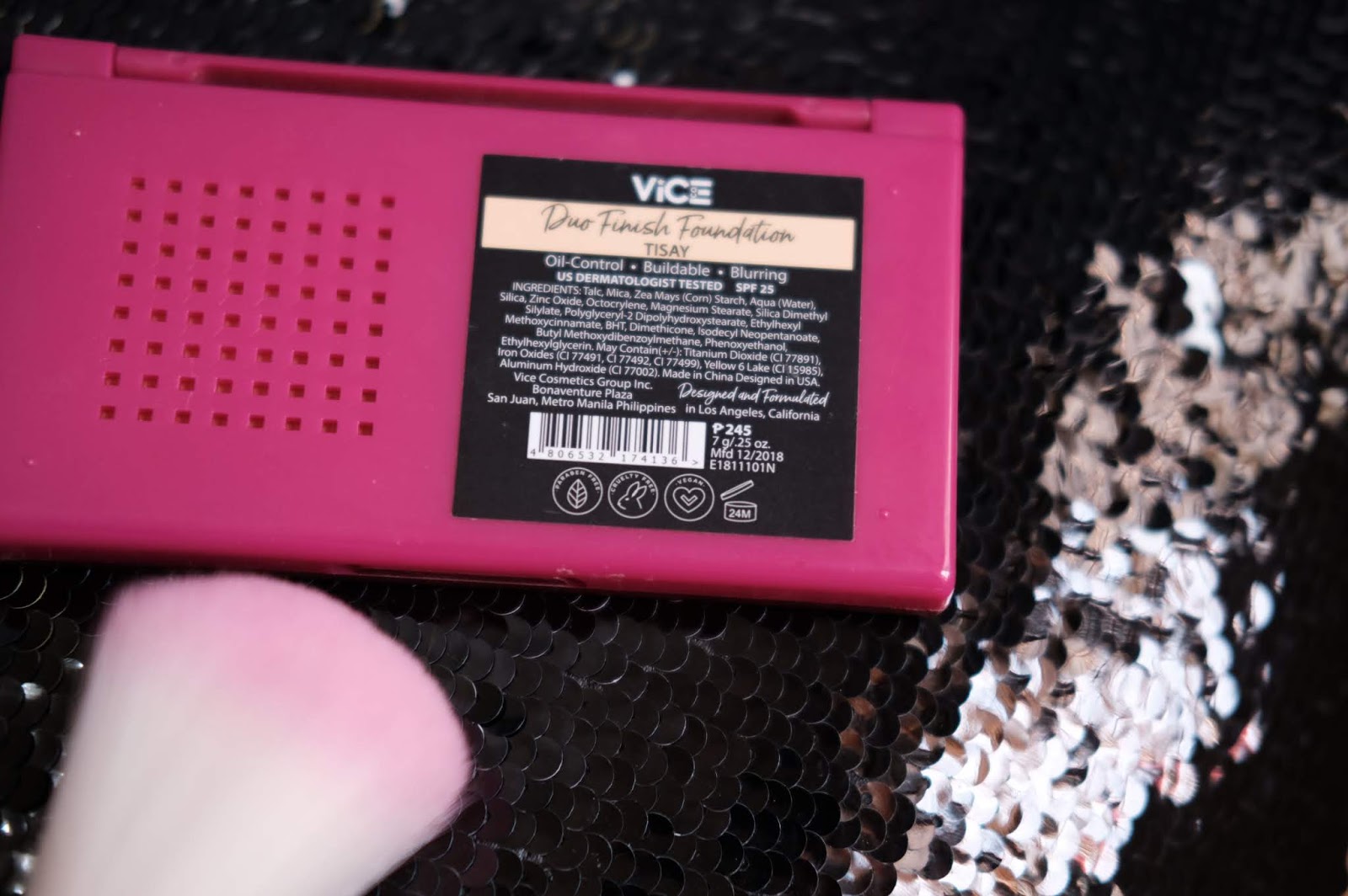 VICE Cosmetics Duo Finish Foundation Review | Rockstarmomma