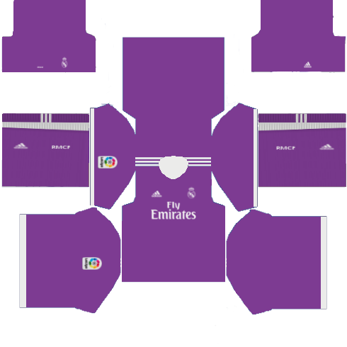 nicolasferrer: Real Madrid 16/17 kits for DLS 15 by me