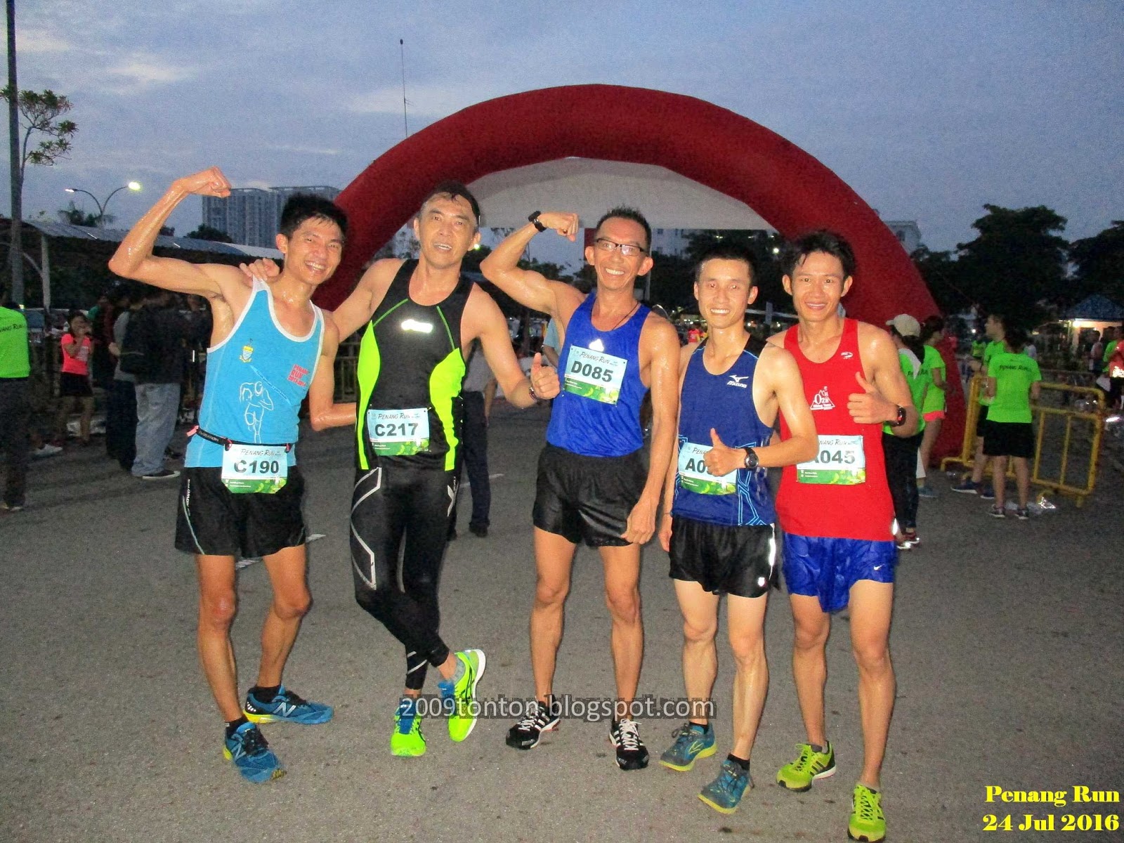Penonton: Penang Run 2016 - Top 20 Results
