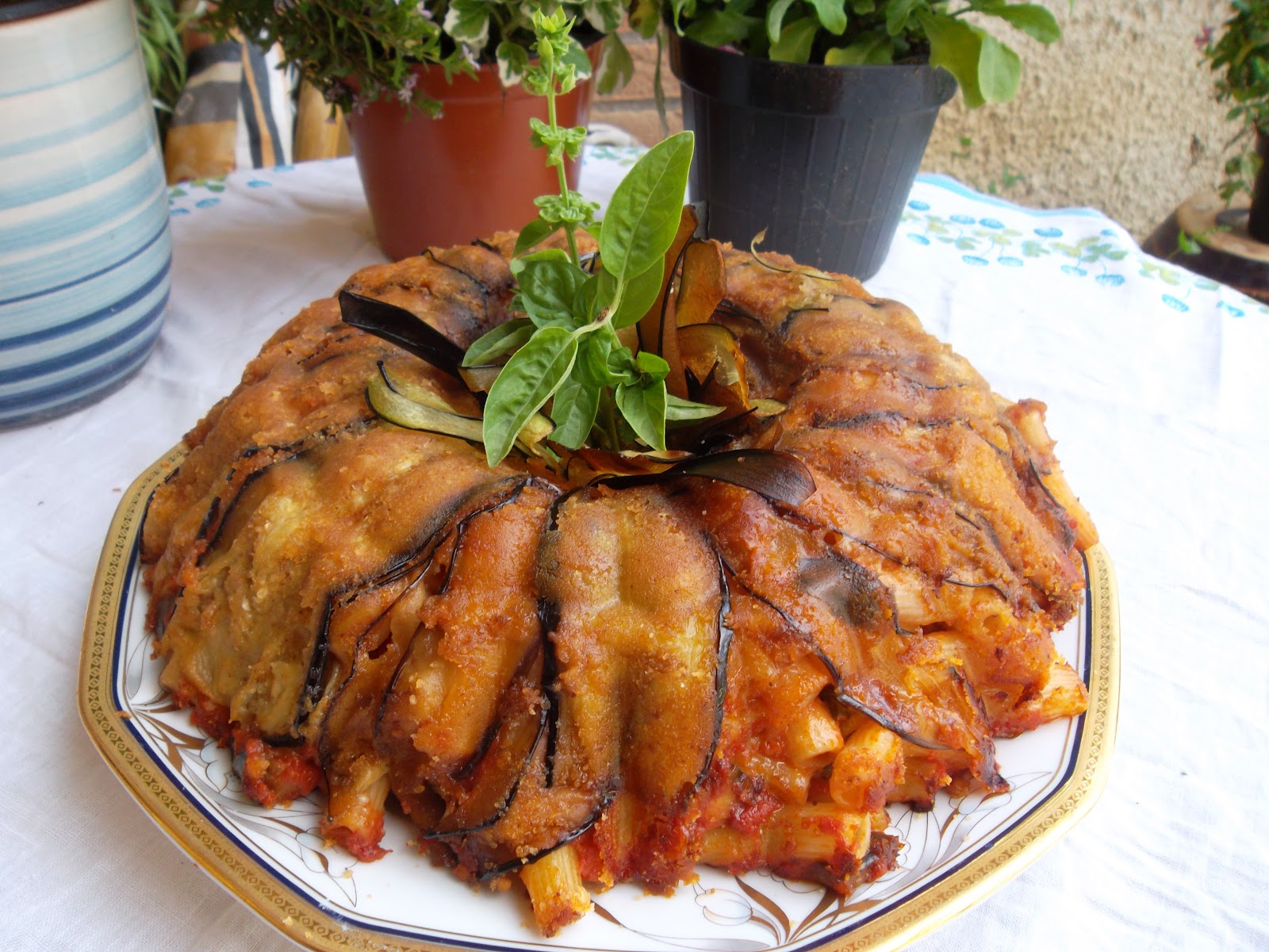 La Fatina delle Torte: Timballo di pasta alla Siciliana. Che spettacolo