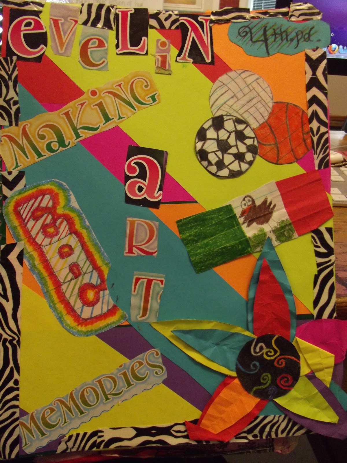 J. Frank Hillyard Middle School Art Room: STUDENT JOURNAL PAGES