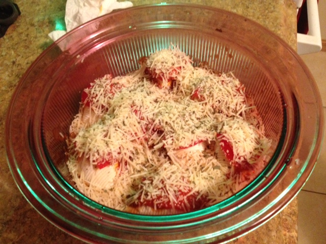 Bouillabaisse Brain: Review: Priano Frozen Stuffed Shells (from Aldi's)