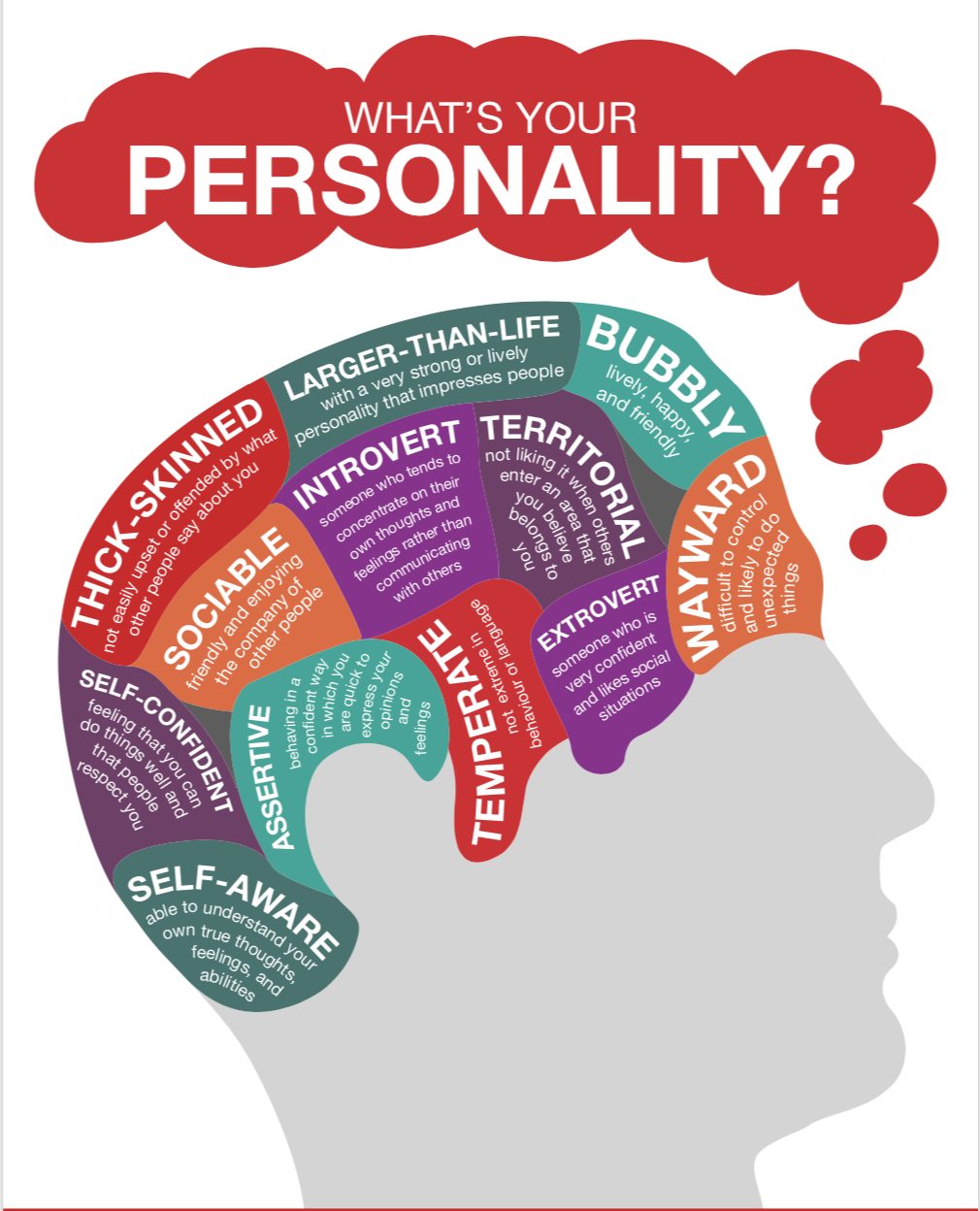 English for my students: B1 - Extra vocabulary - Personality