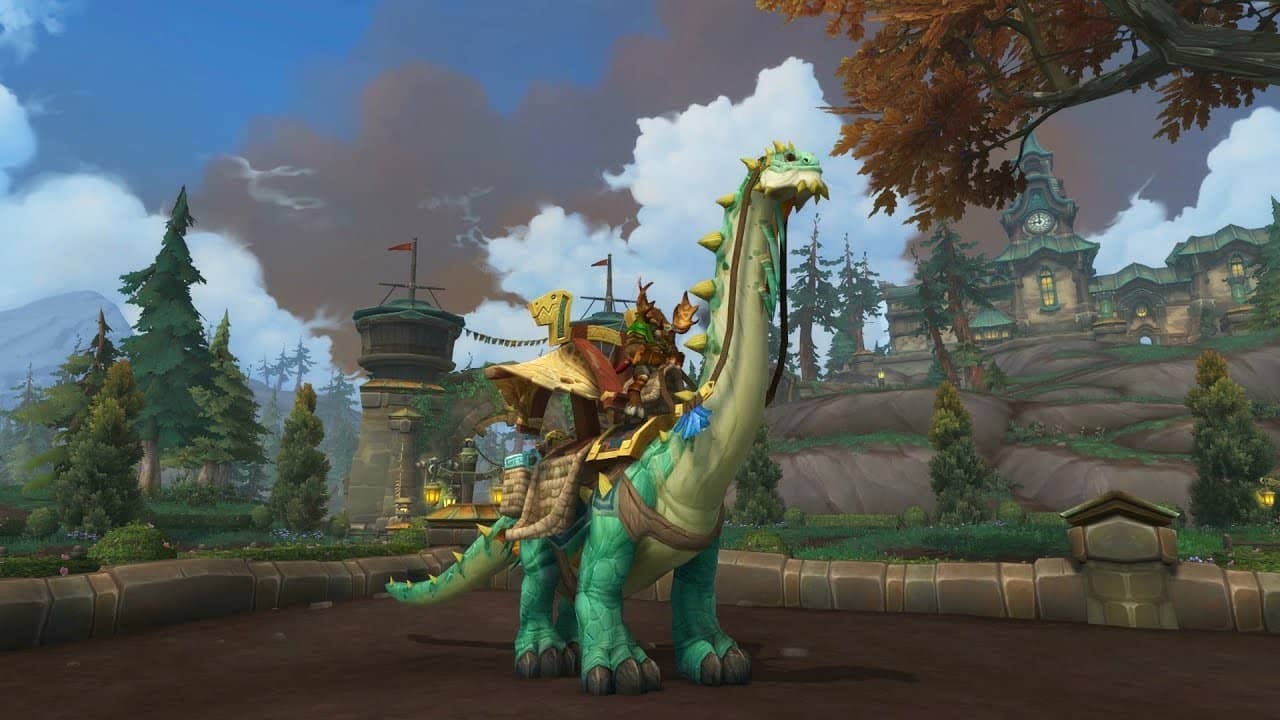 WoW New BfA Class Mounts Overview
