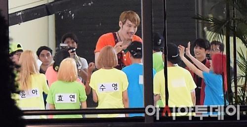 Check out the pictures from SNSD's 'Running Man' filming - Wonderful ...