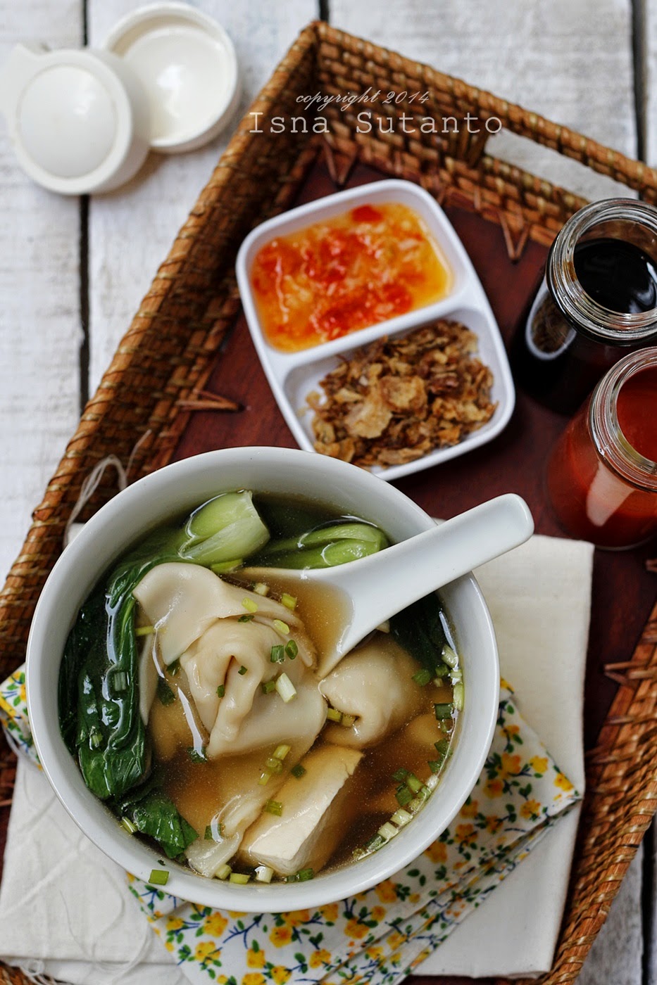 Coba-Coba Yuk.....: WONTON SOUP/PANGSIT REBUS